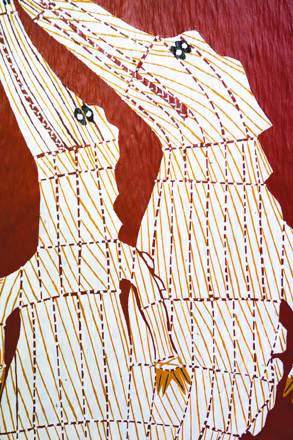 Kinga (Saltwater Crocodile) - Injalak Arts Centre
